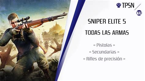Sniper Elite 5 Cómo desbloquear todas las armas en Sniper Elite 5