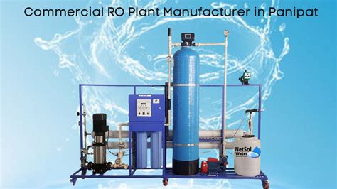 Commercial RO Plant Manufacturer In Panipat Water Treatment Plants