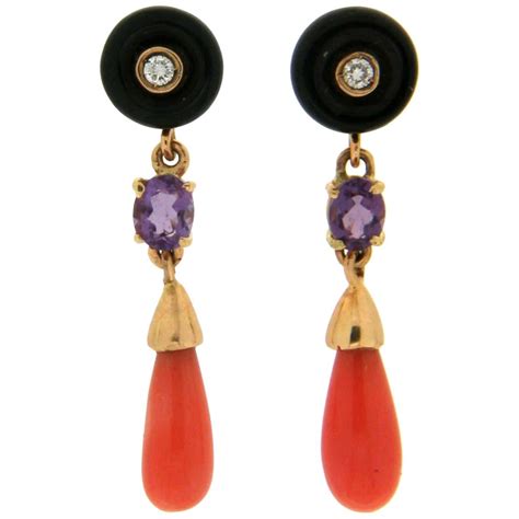 Cartier Boucles D Oreilles Delices De Goa En Or Jaune 18 Carats