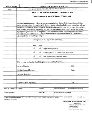 Sf 600 Fill Online Printable Fillable Blank PdfFiller