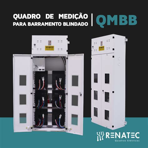 Quadro de Medição para Barramento Blindado Renatec Quadros Elétricos