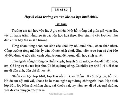 Top 50 bài văn mẫu lớp 4 50 bài văn mẫu lớp 4 Được đánh giá cao nhất