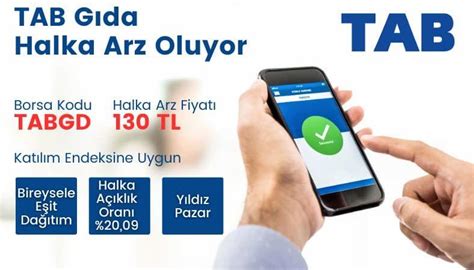 Tab Gıda halka arzı hakkında merak edilenler Yeni Halka Arz