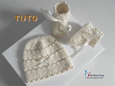 Tutoriel Tricot Bebe Layette Bb Explications