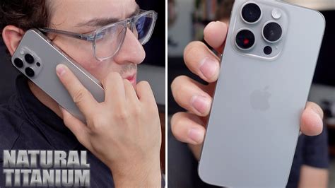 Natural Titanium IPhone 15 Pro Is Stunning Color Impressions