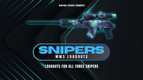 Best Loadouts For MW3 Snipers Longbow Katt AMR And KV Inhibitor