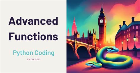 Python Advanced Functions AICorr