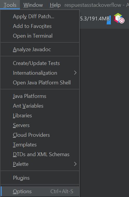 Netbeans Problem With Apache Netbeans Indentation Guide