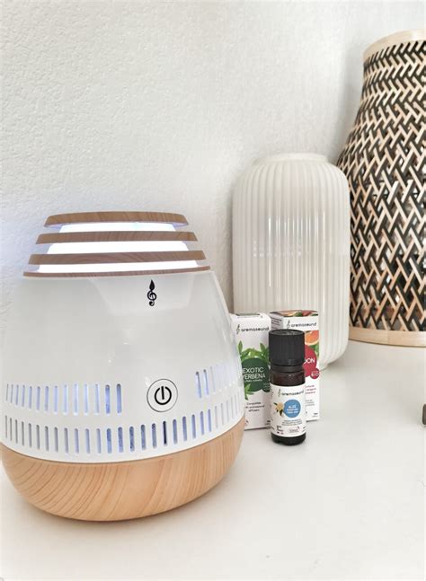 Enceinte Symphoney Aromasound Lumineuse Diffuseur D Huiles Essentielles