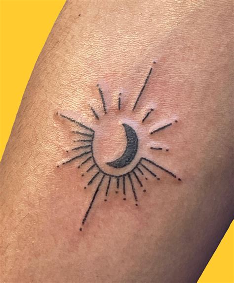 25 Gorgeous Sun And Moon Tattoo Designs Suitable For Anyone