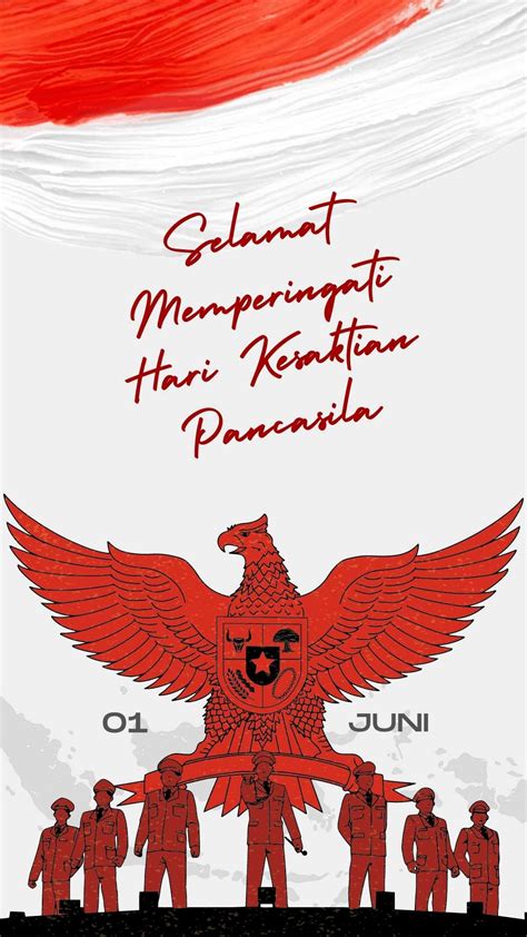 Gambar Ucapan Selamat Hari Lahir Pancasila 2023 Cocok Dijadikan Story