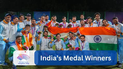 Asian Games Medal Tally On October Full List Of Indian Winners