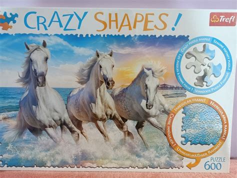 Puzzle Trefl 600 el konie prezent Płock Kup teraz na Allegro Lokalnie