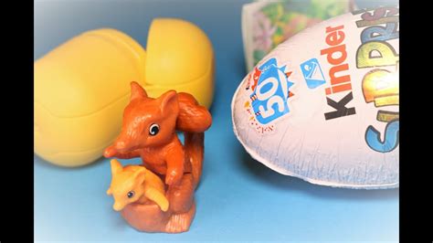 Natoons Kinder Surprise Egg Unboxing Youtube