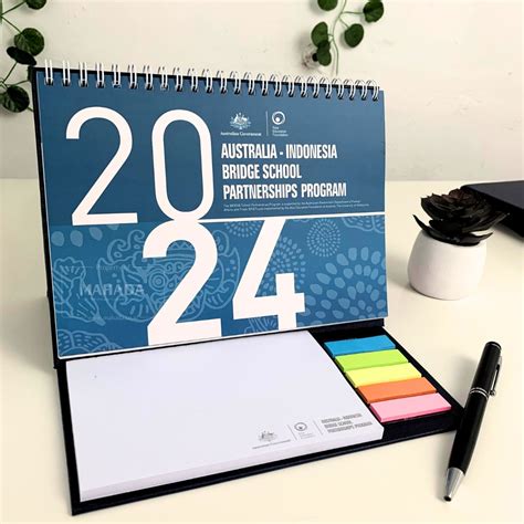 Kalender Meja Notes Sticky Mahada Indonesia
