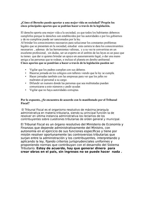 Cómo el Derecho puede aportar a una mejor vida en sociedad El derecho