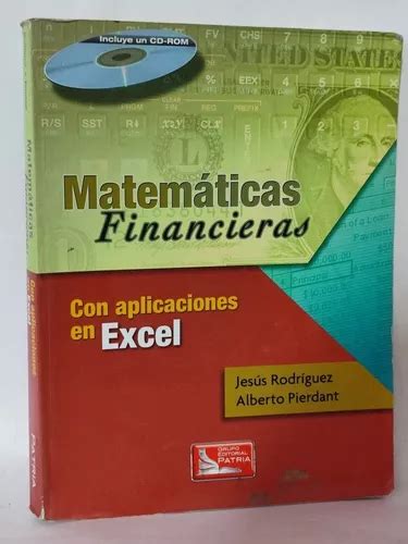 Matemáticas Financieras Con Aplicaciones En Excel Envío gratis