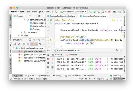 Arrange Tool Windows IntelliJ IDEA
