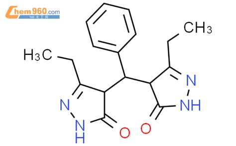 60807 60 5 3H Pyrazol 3 One 4 4 Phenylmethylene Bis 5 Ethyl 2 4