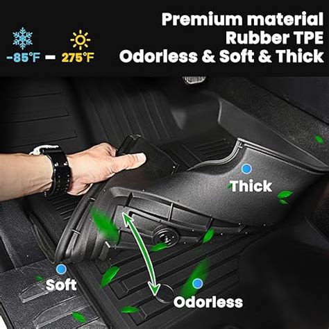 Snapklik Auxko All Weather Floor Mats Cargo Liner Fit For Honda