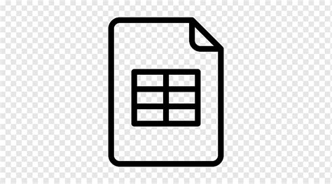Computer Icons Microsoft Excel Spreadsheet Table Angle Furniture