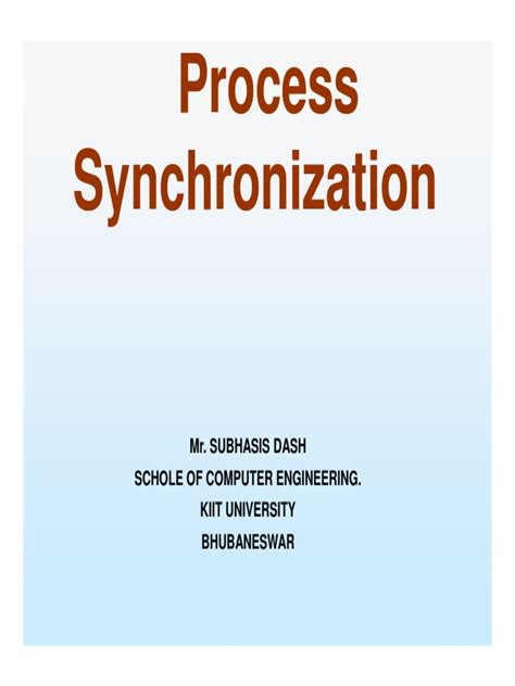viden io operating system for 5th semester kiit university process synchronization pdf pdf