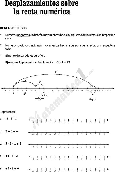 CONJUNTO DE LOS NUMEROS ENTEROS EJERCICIOS PDF
