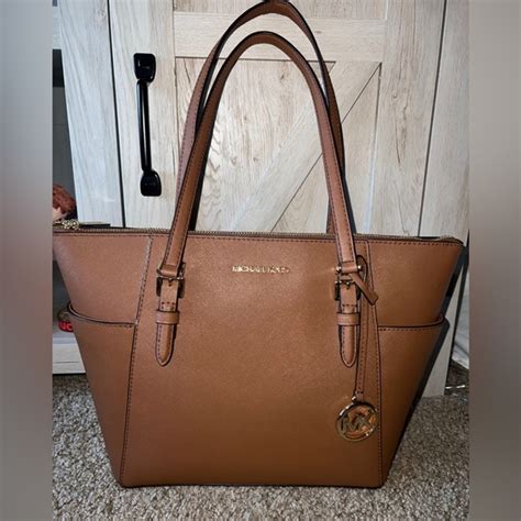 Michael Kors Bags Michael Kors Charlotte Large Saffiano Leather