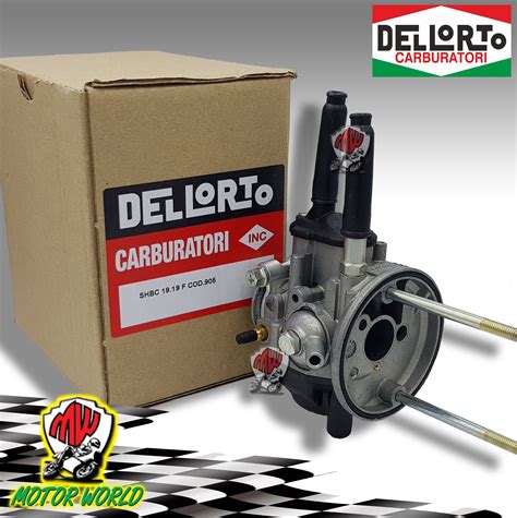 CARBURATORE SHBC 19 19 F DELL ORTO CON MISCELATORE PER PIAGGIO APE 50