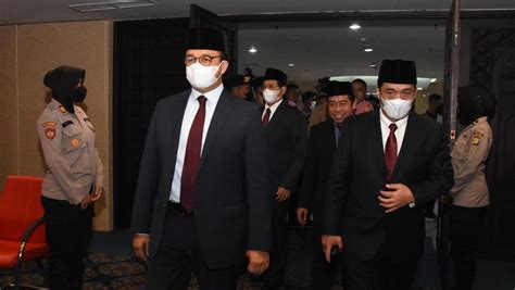 DPRD DKI Umumkan Usulan Pemberhentian Anies Baswedan Sebagai Gubernur