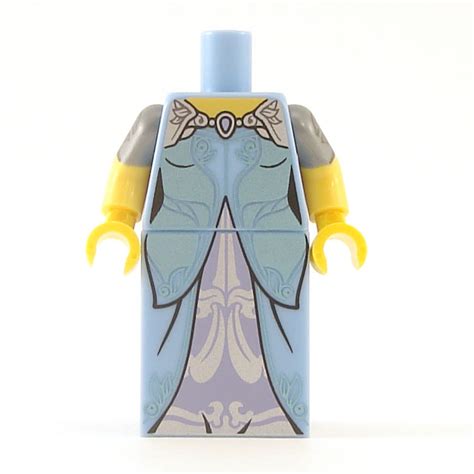 Humans Elves Dwarves Torsos And Legs Female Blue Dress With