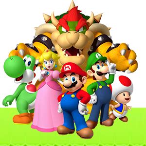 Bowser Yoshi Peach Mario Luigi And Toad D MARIO PARTY Mario