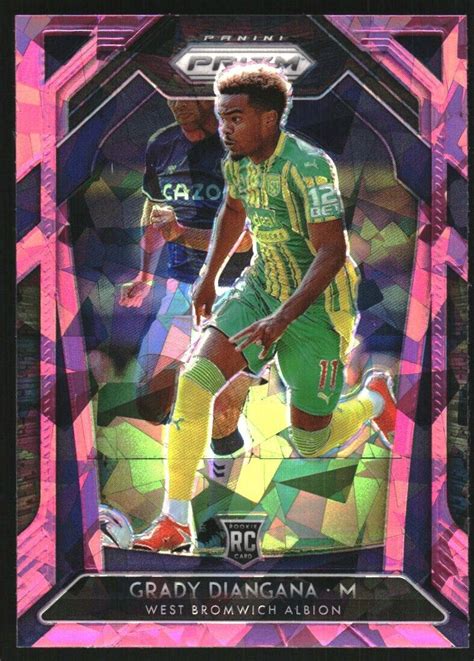 Panini Prizm English Premier League Prizms Pink Ice Grady