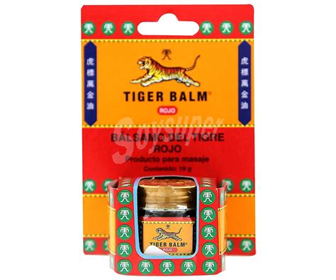 Tiger balm Bálsamo de tigre rojo masaje tiger balm 19 gr