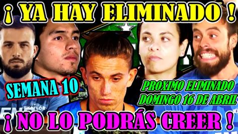 FILTRAN AL ELIMINADO DEL DOMINGO 16 DE ABRIL EXATLON ALL STAR PROXIMO
