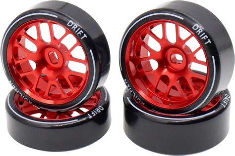 Amazon Treehobby 4PCS 27Mm Hard Drift Metal Wheel Rim Tyres