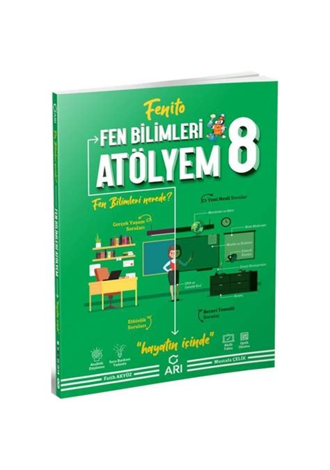 8 Sınıf Fen Bilimleri Atölyem Fenito Arı Yayıncılık Fiyatları ve