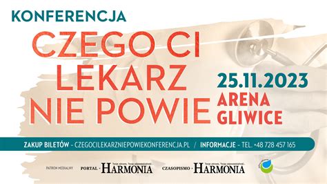 Konferencja Czego Ci Lekarz Nie Powie Harmonia
