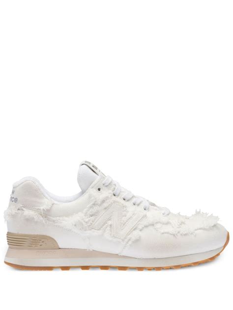 Miu Miu X New Balance 574 Denim Sneakers Farfetch