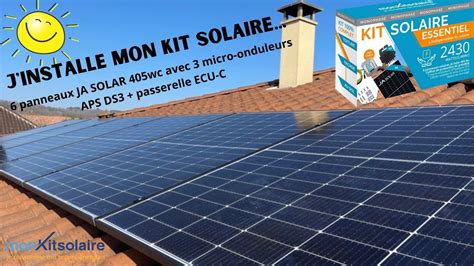 INSTALLATION PHOTOVOLTAIQUE Pose Et Branchement Des Panneaux Sur Mon