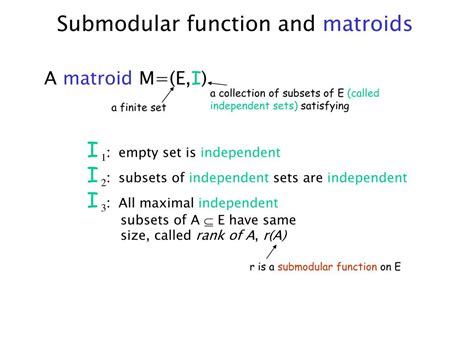 ppt submodular function minimization powerpoint presentation free download id 6155979