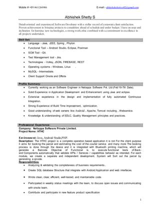 Resume Pdf