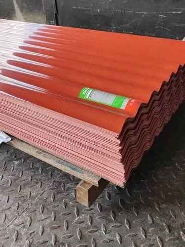 Lamina Techo Roja Polipropileno Techolit Equivalente Al Pvc Mercadolibre