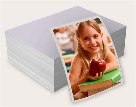 Papel Fotográfico Adesivo Glossy 115g