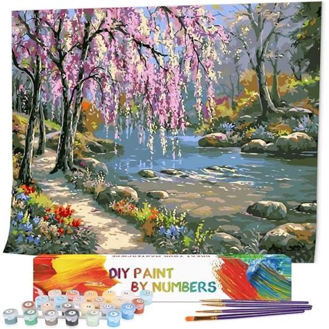 Kit De Peinture Bricolage Par Numéro Pour Débutant Peinture Par Numéros
