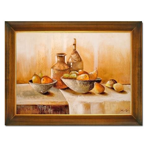 Obraz olejny ręcznie malowany Martwa Natura 75x105cm