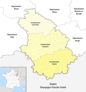 Carte Des Cantons Du D Partement De La Haute Marne