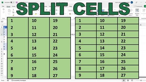 How To Split Multiple Lines Into Separate Cells In Excel YouTube