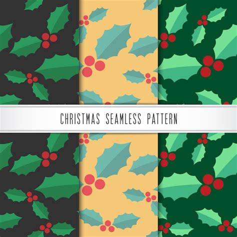 Premium Vector Christmas And Happy New Year Seamless Pattern