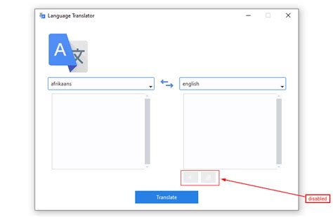 how to build a gui language translator app in python the python code